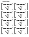 Printable Behavior Bucks, Reward Bucks