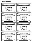 Printable Behavior Bucks, Reward Bucks