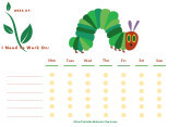 Book Character Behavior Charts | Free Printable Behavior Charts