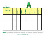 Chore Charts For Kids Ages 4-10, Free Printable Chore Charts