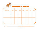 Behavior Charts with Dog Breeds