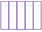 Reading Charts | Free Printable Behvior Charts