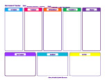 Homework Charts | Free Printable Behavior Charts