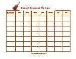 Instrument Practice Charts