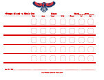 NBA Behavior Charts | Free Printable NBA Behavior Charts