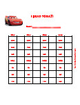 Printable Book Character Reading Charts
