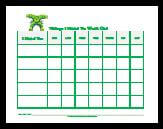 Superhero Behavior Charts, Free Printable Behavior Charts