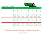 Thomas Tank Engine Behavior Charts