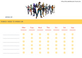 Behavior Charts with Your Favorite Video Game Character